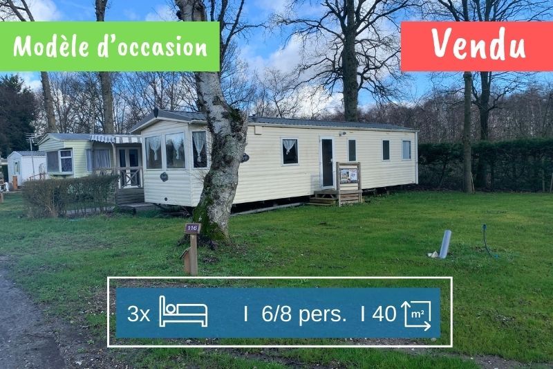Mobil-homes à vendre neuf ou d'occasion sur parcelle de camping